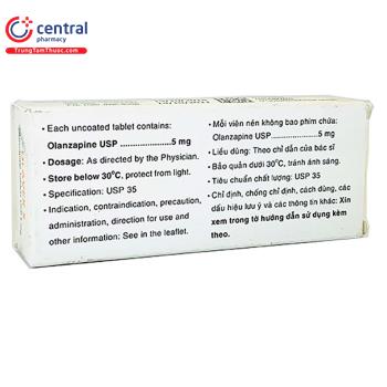 [CHÍNH HÃNG] Thuốc Olavex 5 điều trị bệnh tâm thần phân liệt