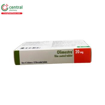 Olimestra 20mg (Olmesartan medoxomil) là thuốc gì, giá bao nhiêu, cách dùng