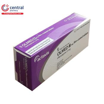 [CHÍNH HÃNG] Thuốc Olmed 5mg - Điều trị tâm thần phân liệt