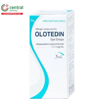 Thuốc nhỏ mắt Olotedin Eye Drops-giảm nhanh triệu chứng viêm kết mạc