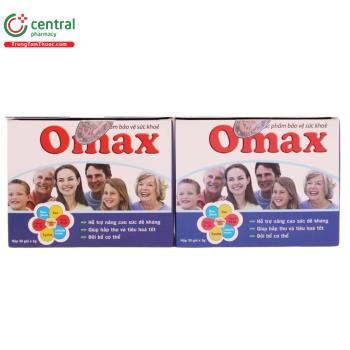 Thuốc Omax - Tăng cường sức đề kháng, tăng cường hấp thu dưỡng chất