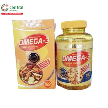 Thuốc Omega-3 Medpharma - Bổ não, bổ mắt, bảo vệ tim mạch