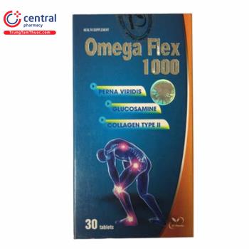 Thuốc Omega Flex 1000 chữa thoái hóa khớp, viêm khớp