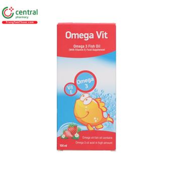 Thuốc Omega Vit tăng cường trí não, thị lực cho sự phát triển của trẻ