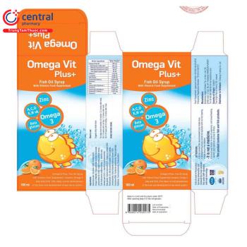 Thuốc Omega Vit Plus+ 100ml bổ mắt có tốt không? Giá bao nhiêu?