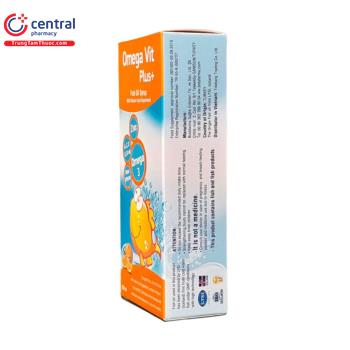 Thuốc Omega Vit Plus+ 100ml bổ mắt có tốt không? Giá bao nhiêu?