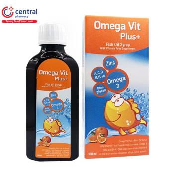 Thuốc Omega Vit Plus+ 100ml bổ mắt có tốt không? Giá bao nhiêu?