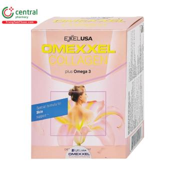 Thuốc Omexxel Collagen plus Omega 3 làm đẹp da, ngăn ngừa lão hóa