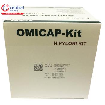 Thuốc điều trị viêm loét dạ dày Omicap Kit: tác dụng, chỉ định