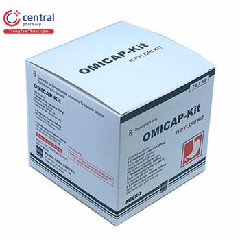 Thuốc điều trị viêm loét dạ dày Omicap Kit: tác dụng, chỉ định