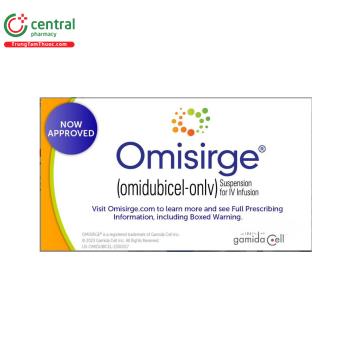 Thuốc Omisirge - liệu pháp tế bào tiền thân tạo máu dị sinh