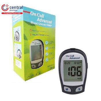 Máy đo đường huyết On Call Advanced: cách sử dụng, lưu ý khi dùng
