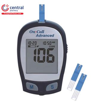 Máy đo đường huyết On Call Advanced: cách sử dụng, lưu ý khi dùng