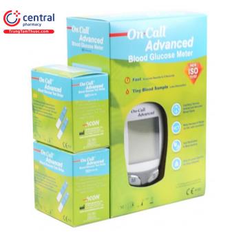 Máy đo đường huyết On Call Advanced: cách sử dụng, lưu ý khi dùng