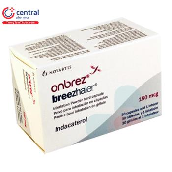 [CHÍNH HÃNG] Thuốc Onbrez Breezhaler 150mcg trị nghẽn tắc đường thở