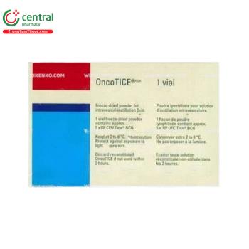 Thuốc Onco Tice điều trị ung thư biểu mô bàng quang tiết niệu