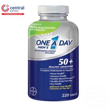 Thuốc One a day men's 50+ (220 viên) bổ sung dinh dưỡng cho nam giới