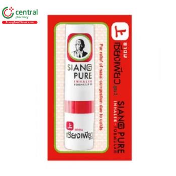 Thuốc Ống hít Siang Pure Inhaler Thái Lan trị nghẹt mũi mua ở đâu?