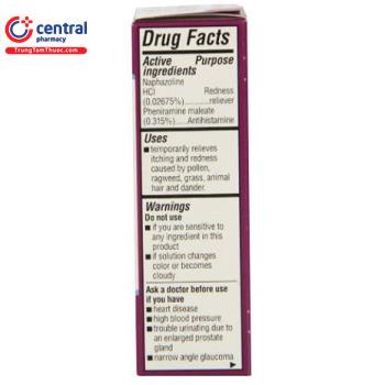 Thuốc Opcon - A 15ml - Thuốc điều trị các bệnh về mắt, tai, mũi họng