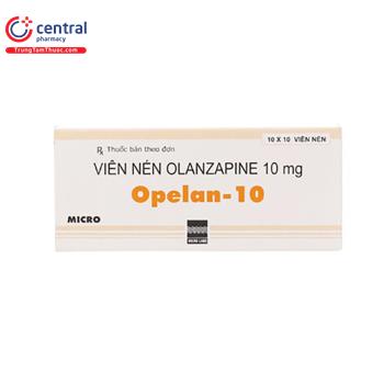 [CHÍNH HÃNG] Thuốc Opelan-10 - Thuốc trị tâm thần phân liệt