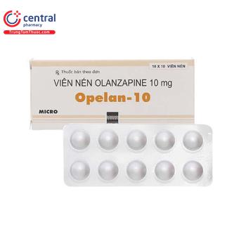 [CHÍNH HÃNG] Thuốc Opelan-10 - Thuốc trị tâm thần phân liệt