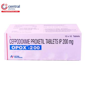 [CHÍNH HÃNG] Thuốc Opox-200: tác dụng, liều dùng - cách dùng