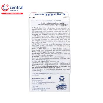 [CHÍNH HÃNG] Thuốc Optibac Baby Drops Probiotics đề kháng tốt cho bé