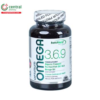 Thuốc Optimum Omega 3.6.9 - Tăng cường thị lực, ngừa xơ vữa động mạch