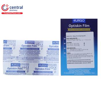 Băng vô trùng trong suốt không thấm nước Optiskin Film 53mm x 80mm