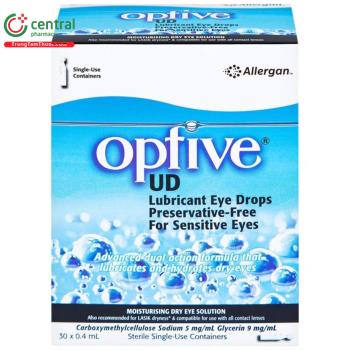 Thuốc nhỏ mắt Optive UD - Giúp giảm tình trạng kích ứng mắt, khô mắt