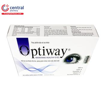 [CHÍNH HÃNG] Thuốc Optiway ngăn ngừa và bảo vệ mắt khỏi ánh sáng xanh