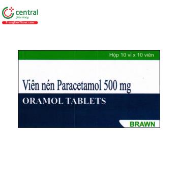 Thuốc Oramol Tablets hạ sốt, giảm đau an toàn cho mọi lứa tuổi