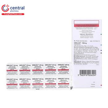 Thuốc Orelox 100mg: công dụng, cách dùng, chống chỉ định