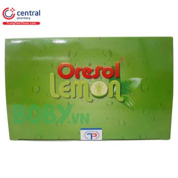 [CHÍNH HÃNG] Thuốc Oresol Lemon - Bù nước, điện giải hương chanh