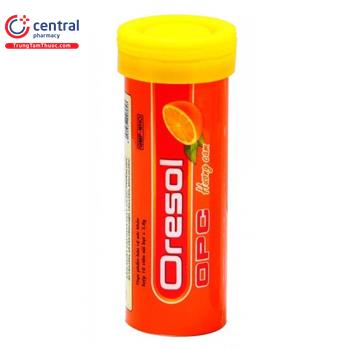 [CHÍNH HÃNG] Tuýp Oresol OPC Hương cam bổ sung nước và chất điện giải