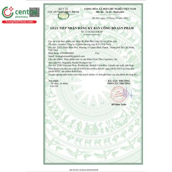 Viên uống ORGANIKA GROW PLUS bổ sung canxi hỗ trợ chiều cao