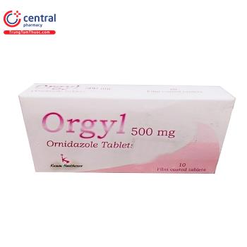 [CHÍNH HÃNG] Thuốc Orgyl 500mg - Không lo viêm nhiễm âm đạo