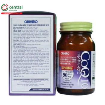 Thuốc Orihiro Coenzyme Q10 hỗ trợ tăng cường sức khoẻ tim mạch