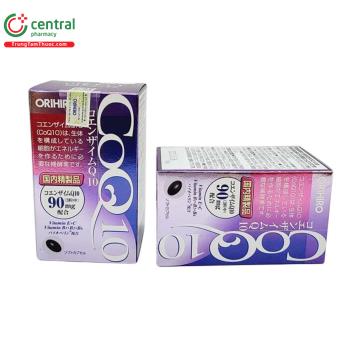 Thuốc Orihiro Coenzyme Q10 hỗ trợ tăng cường sức khoẻ tim mạch
