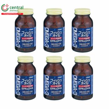Dầu cá Orihiro Fish Oil Omega-3 Nhật Bản - Tăng cường thị lực, não bộ