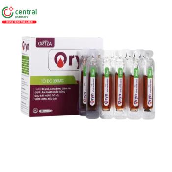 Siro Oryn - Hỗ trợ bổ phế, làm giảm ho, đau rát họng, khàn tiếng