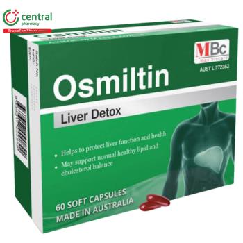 Thuốc Osmiltin (vỉ) - hỗ trợ cải thiện chức năng gan, bảo vệ gan