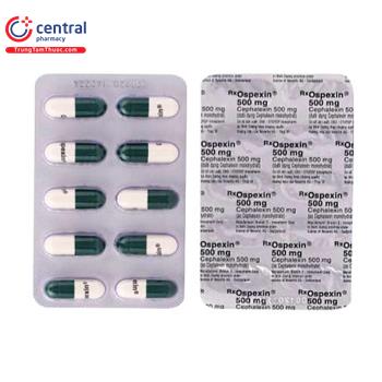 Thuốc Ospexin 500mg: tác dụng, chỉ định và liều dùng