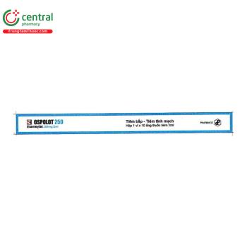 Thuốc Ospolot 250 phòng và điều trị mất máu, chảy máu (Hộp 10 ống 2ml)