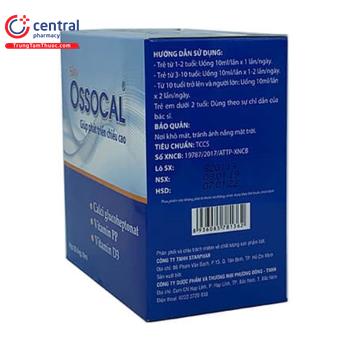 [CHÍNH HÃNG] Thuốc Ossocal: tác dụng, liều dùng và lưu ý khi sử dụng.