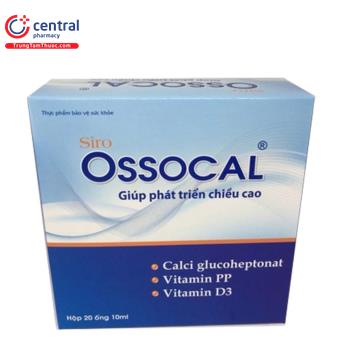 [CHÍNH HÃNG] Thuốc Ossocal: tác dụng, liều dùng và lưu ý khi sử dụng.