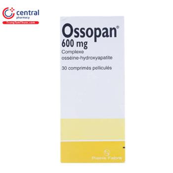 [CHÍNH HÃNG] Thuốc Ossopan 600mg - Thuốc cung cấp và bổ sung Calci