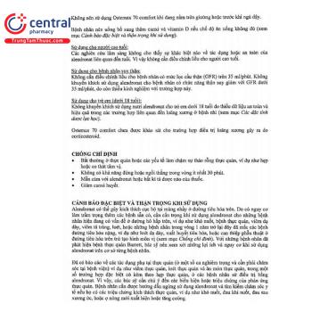 [CHÍNH HÃNG] Thuốc Ostemax 70 Comfort trị loãng xương sau mãn kinh