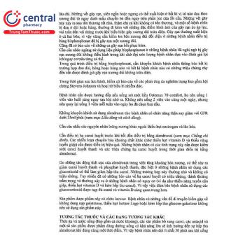 [CHÍNH HÃNG] Thuốc Ostemax 70 Comfort trị loãng xương sau mãn kinh