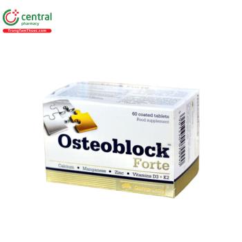 Thuốc Osteoblock Forte tăng cường sức khỏe xương, ngừa loãng xương